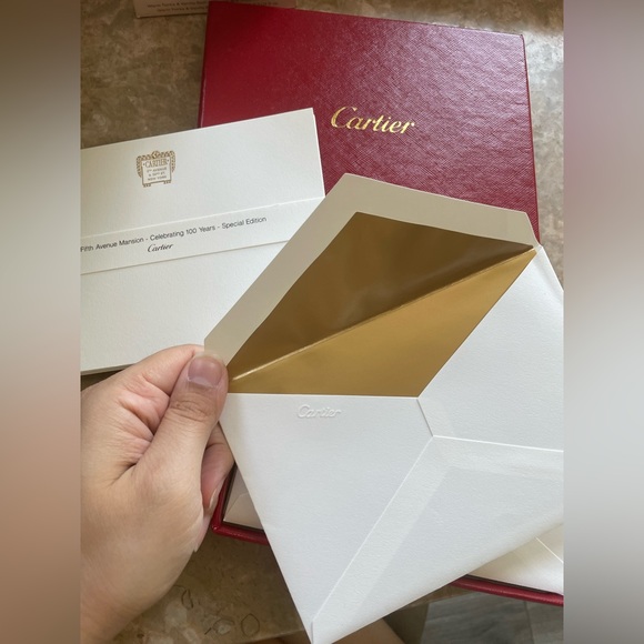 Cartier | Office | Cartier Stationary Brand New Set Of Cards Envelopes ...